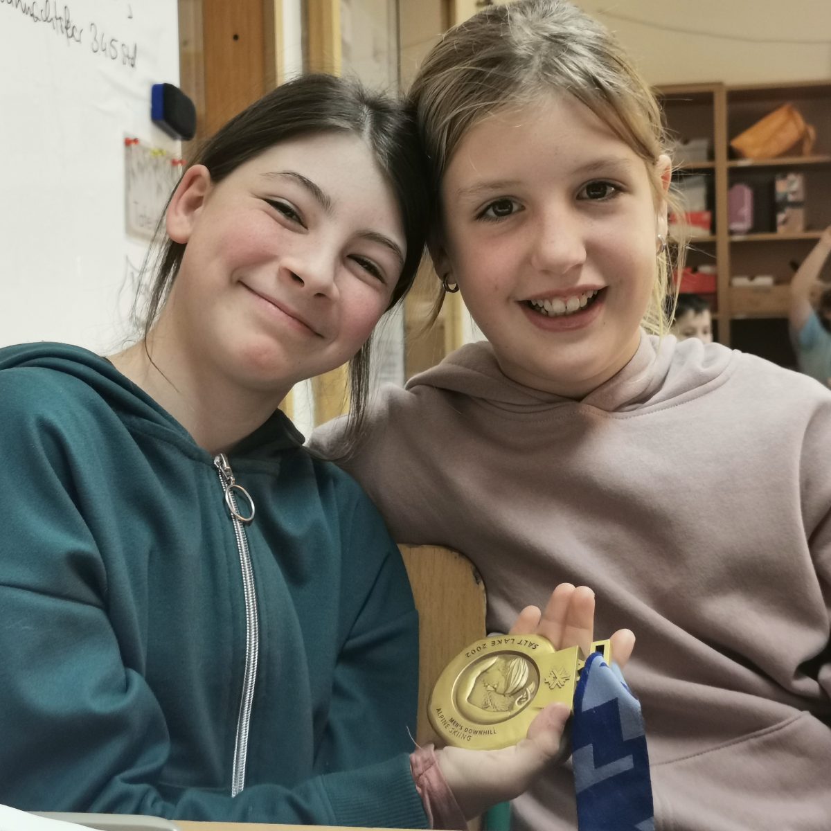 Besuch des Olympiasiegers Fritz Strobl an unserer Schule – Fritz Strobl ...